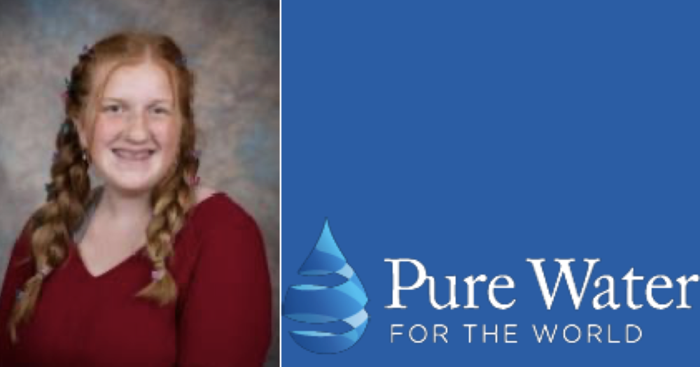 SMS 8th-grader finishes year-long project for clean drinking water non ...