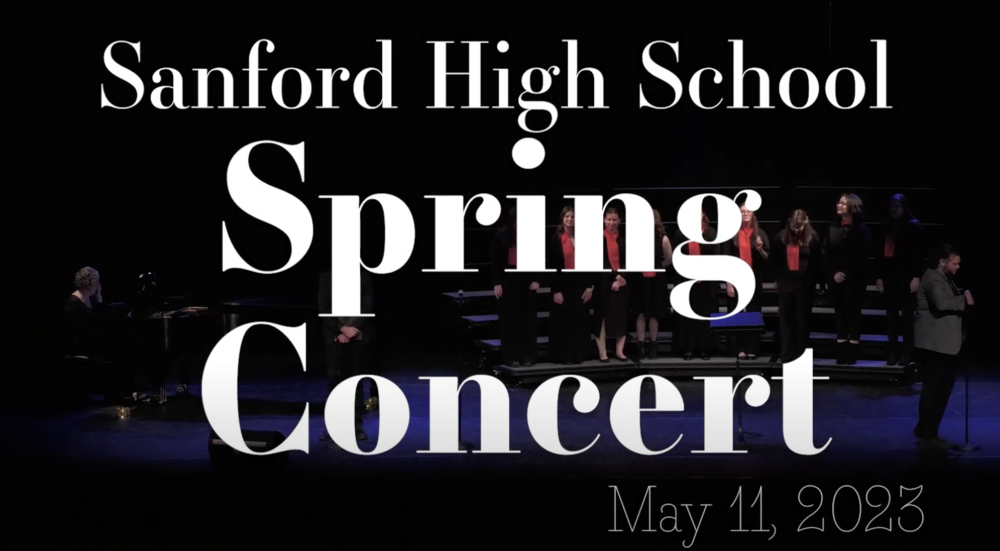 Sanford High School Spring Concert | Sanford School Department